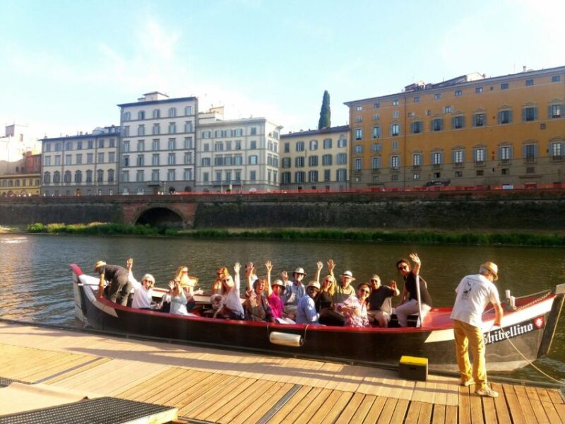 Florence: Authentic Barchetto River Cruise with Wine & Guide - Key Points