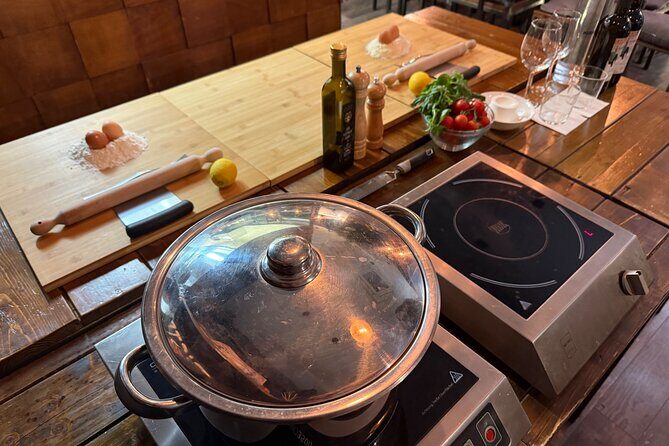 Florence; Cooking Course Pasta/Tiramisu and Lots of Wine - The Food, Wine, and Atmosphere