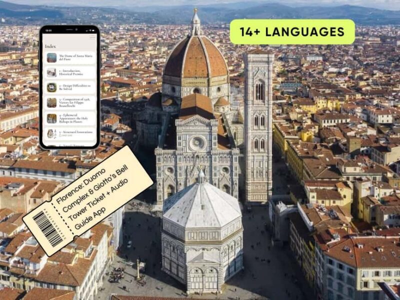 Florence Duomo Complex & Giotto's Bell Tower Ticket+AudioApp - Practical Tips for Your Visit