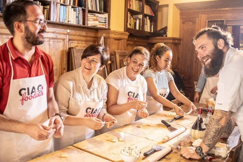 Florence: Pasta & Tiramisu Class with Unlimited Wine - Key Points