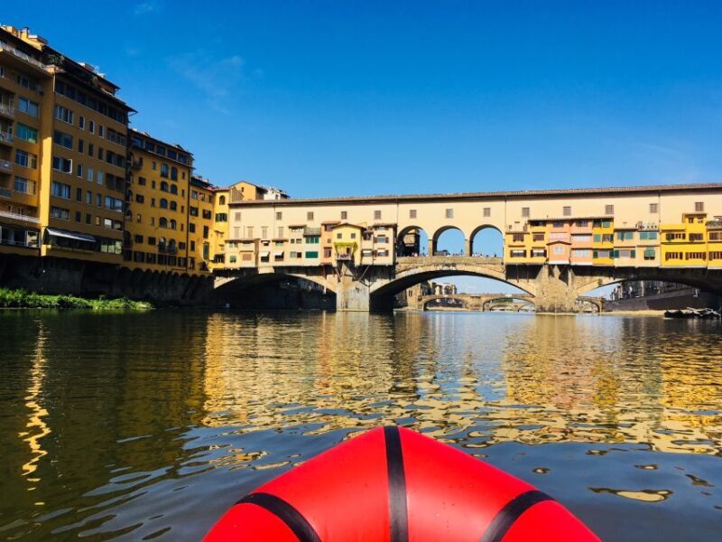 Florence: Ponte Vecchio and City Sights Guided Kayak Cruise - Key Points