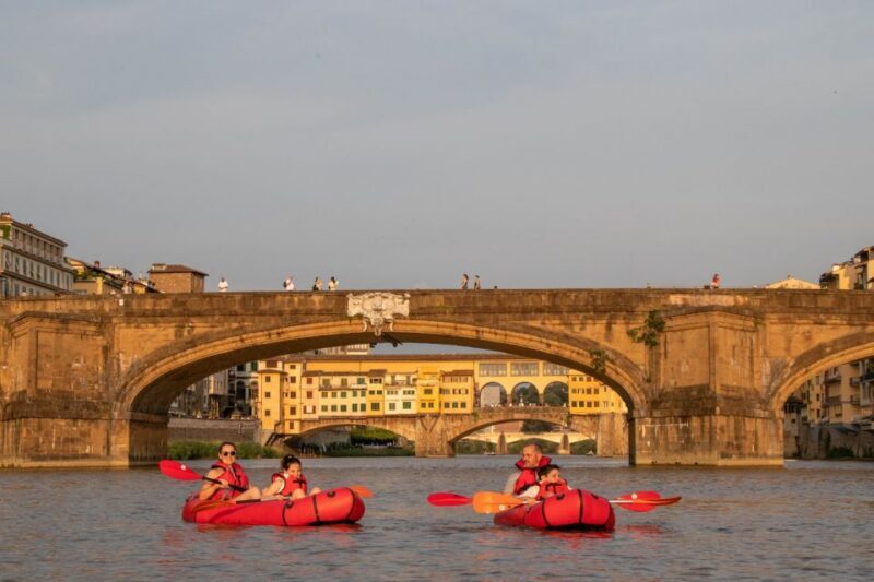 Florence: Ponte Vecchio and City Sights Guided Kayak Cruise - An Authentic Waterway View of Florence