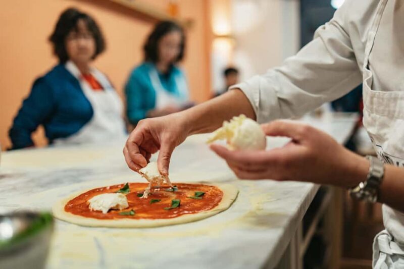 Florence: Premium Pizza & Gelato Preparation Class with Wine - Key Points