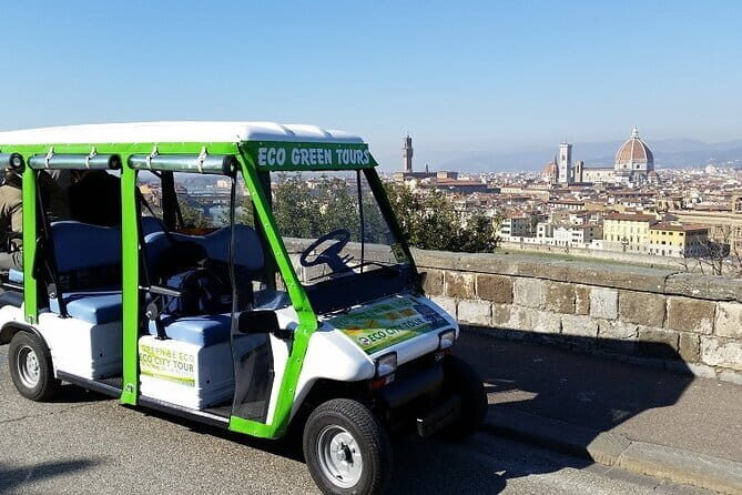 Florence Tour by Eco Car with Panoramic View - Key Points