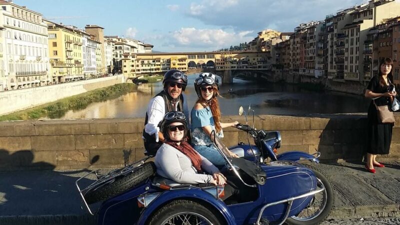 Florence Vintage Motorcycle Sidecar ride - Morning or Sunset - The Sum Up
