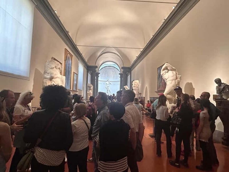 Florence:Accademia + David Entrance Ticket +Agudio Guide APP - Key Points