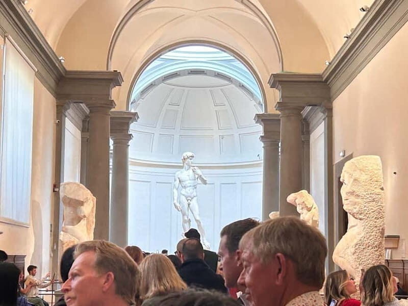 Florence:Accademia + David Entrance Ticket +Agudio Guide APP - What’s Included and What to Expect