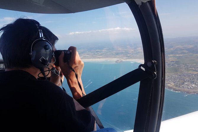 Fly above Normandy's hallowed coastline in a private plane - Key Points