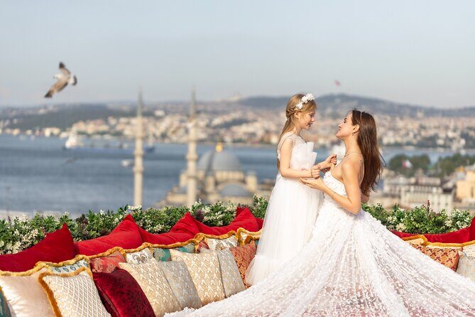 Flying Dress Photography on an Iconic Rooftop in Istanbul - Key Points