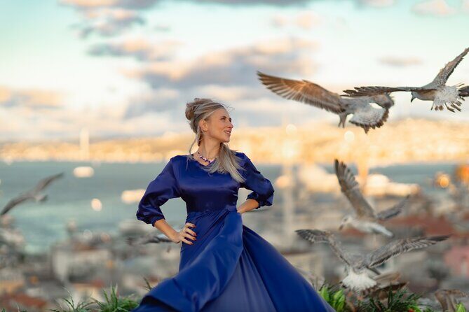 Flying Dress Photography on an Iconic Rooftop in Istanbul - Who Will Love This Experience?