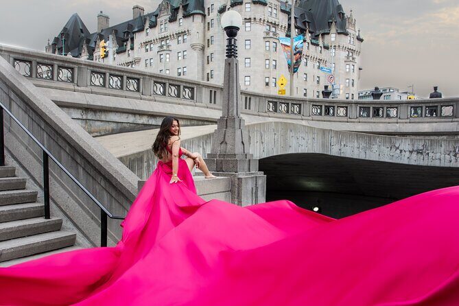 Flying Dress Photoshoot Experience in Ottawa - Key Points