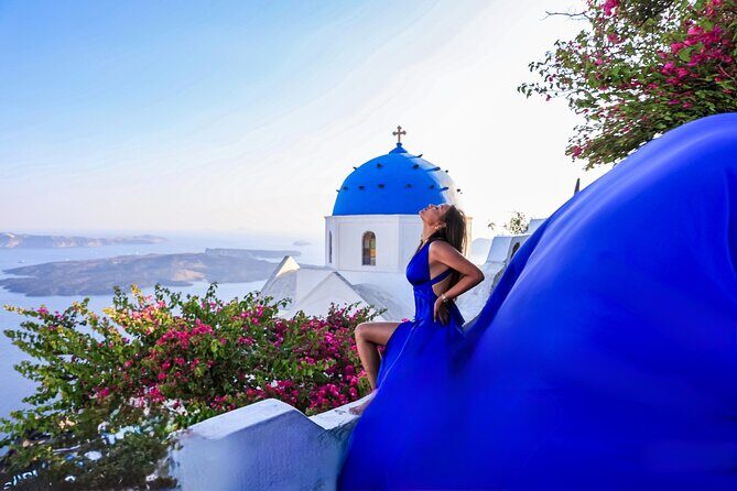 Flying Dress Photoshoot in Santorini - iconic views (WE DO MAGIC) - Why This Photoshoot Offers Great Value