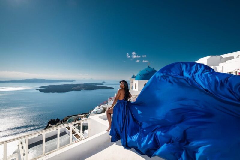 Flying dress Photoshoot in Santorini with Hotel Pickup - Why This Tour Offers Great Value