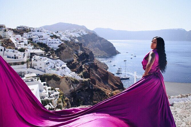 Flying Dress Private Photoshoot Santorini - What Is the Flying Dress Photoshoot in Santorini?