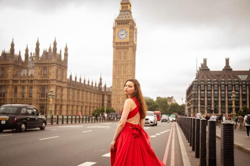Flying dress professional photoshoot with pro photographer - The Quality and Delivery of Photos