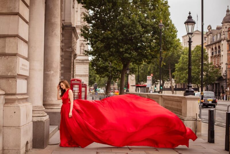Flying dress professional photoshoot with pro photographer - Practical Tips for Booking