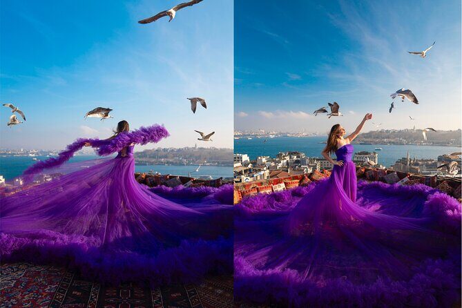 Flying Dress Rooftop Photoshoot in Istanbul (2Concepts, 1dress) - FAQ