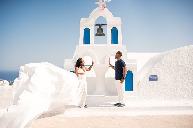 Flying Dress Santorini Photoshoot - What’s Included and What to Expect
