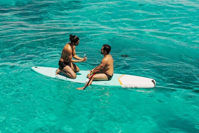 Formentera Catamaran Trip with Water Sports, Paella & Open bar - FAQ