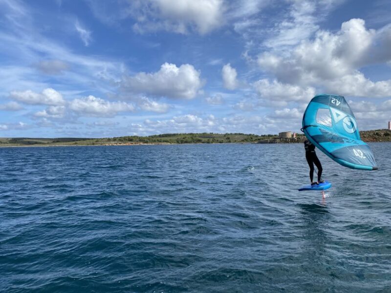Fornells: Wing Foil Lesson with Gear in Menorca - Key Points