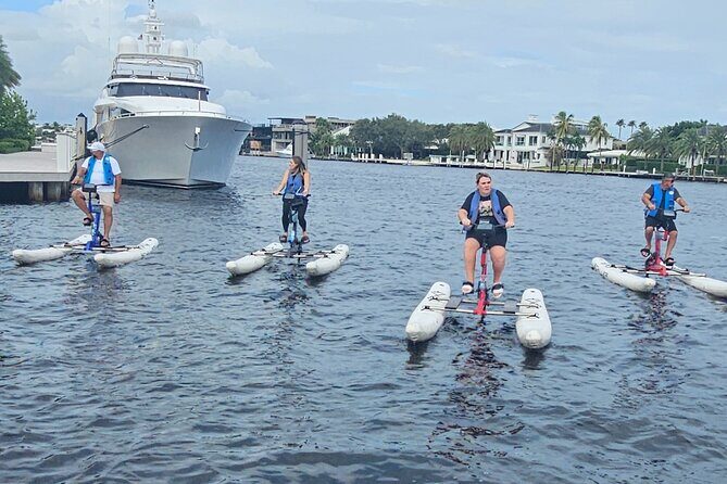 Fort Lauderdale Water Bike Guided Tour - Discovering Fort Lauderdale from the Water: The Water Bike Guided Tour