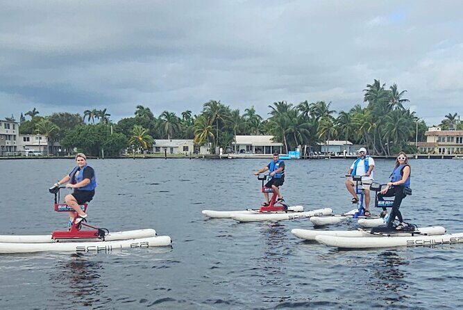 Fort Lauderdale Water Bike Guided Tour - The Water Bikes and Safety