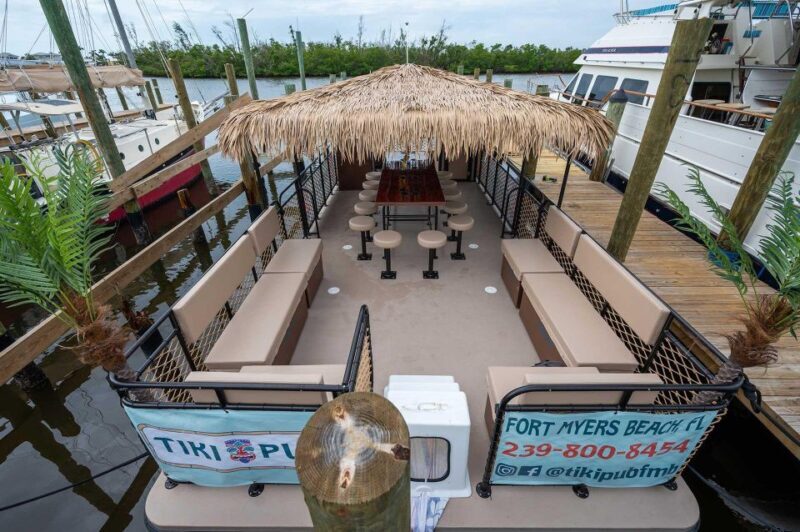 Fort Myers Beach: Adults only BYOB Tiki Pub Sunset Cruise - FAQs