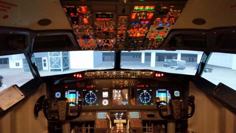Frankfurt: "Ready for take off" - Flight Simulator B737 - Key Points