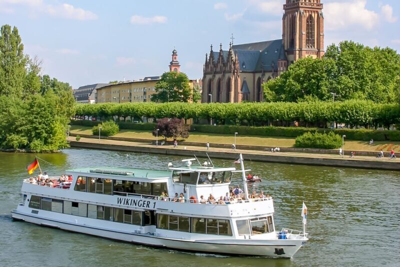 Frankfurt: River Main Sightseeing Cruise with Commentary - Key Points