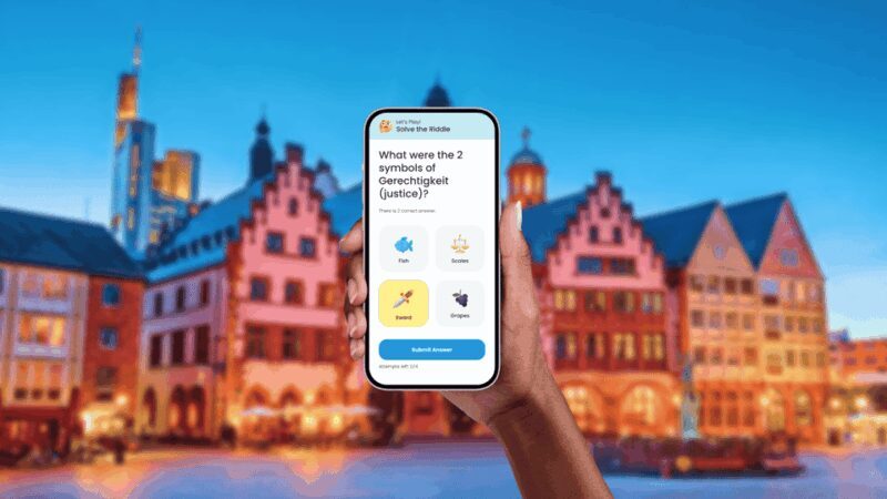 Frankfurt Self-Guided Historical Walking Tour - The Riddles and Interactive Elements