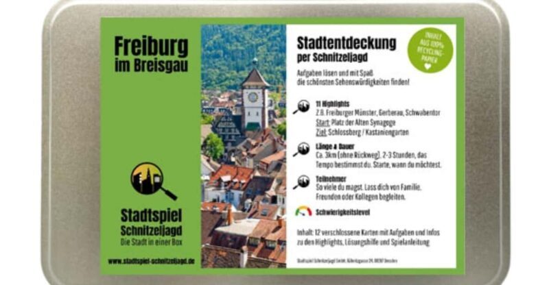 Freiburg im Breisgau: Scavenger Hunt Self-Guided Tour - Freiburg im Breisgau: Scavenger Hunt Self-Guided Tour — A Unique Way to Explore