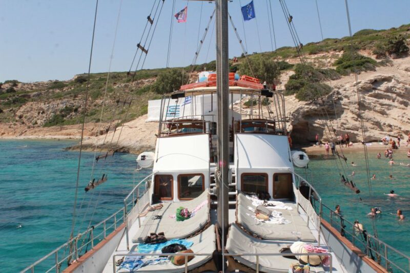 From Ag Anna: Rina's Cave and Ano and Kato Koufonisi Cruise - The Itinerary in Detail