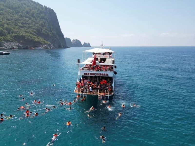 From Alanya: Boat Tour with Unlimited Soft Drinks and Lunch - Key Points