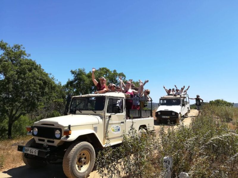 From Albufeira: Algarve Sunset Jeep Tour with Tastings - Tasting and Relaxed Sunset Moments