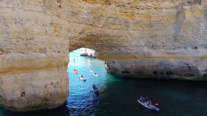From Albufeira: Benagil Hidden Caves Tour by Kayak - Authentic Experiences from Reviewers