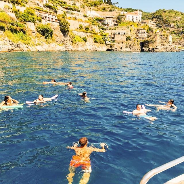 From Amalfi: Coast & Furore Fjord Boat Tour with Swim Break - FAQ