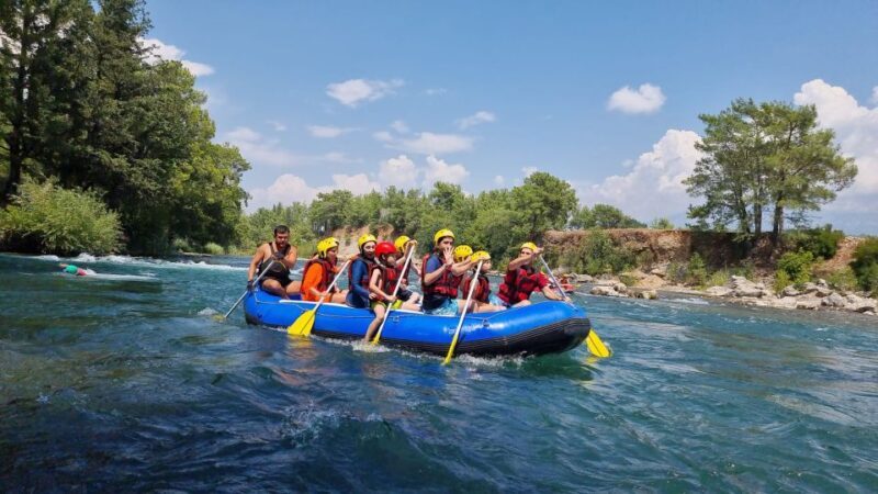 From Antalya & Kemer : Rafting Tour Suitable for All Ages - Breaks and refreshment stops  