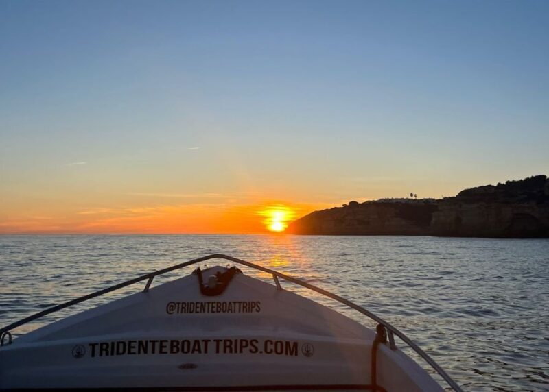 From Armação de Pêra: Sunset Benagil Caves Boat Tour - An Authentic Look at the Sunset Benagil Caves Boat Tour