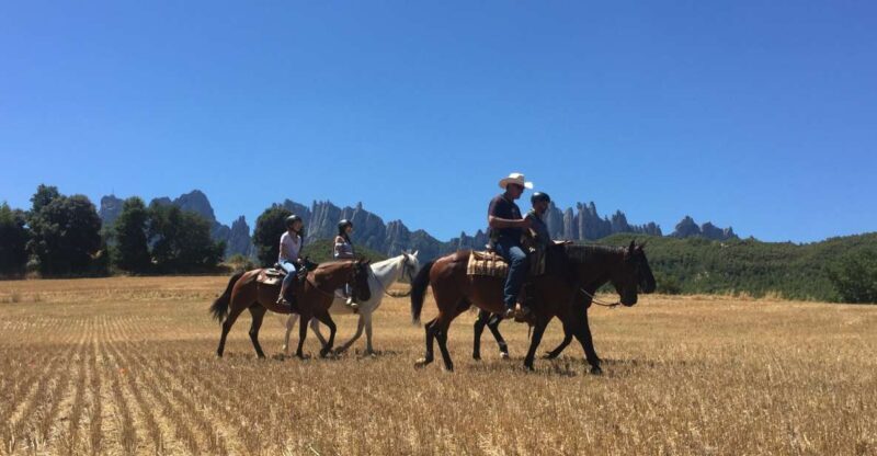 From Barcelona: Horseback Tour in Montserrat National Park - Detailed Itinerary Breakdown