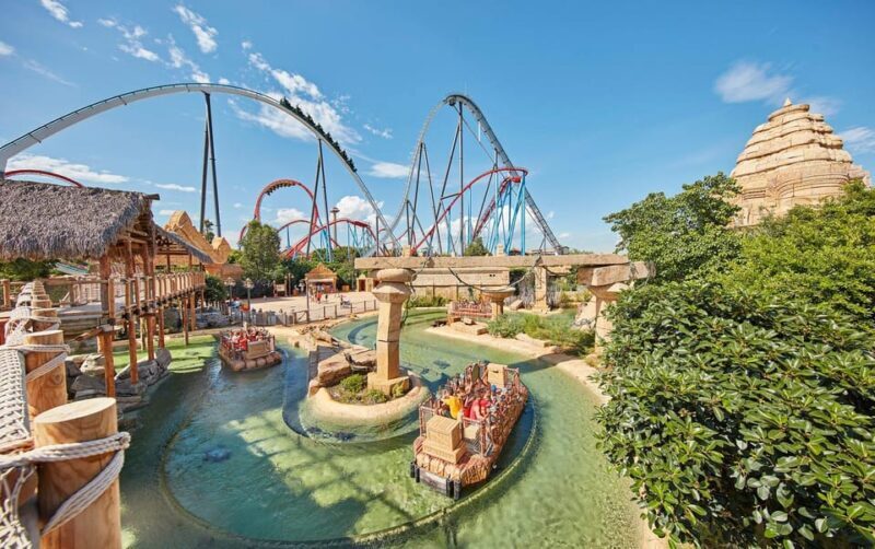 From Barcelona: PortAventura Theme Park Ticket & Transfer - Key Points