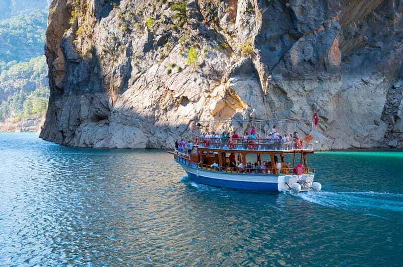 From Belek: Green Canyon Boat Trip with Lunch and Drinks - Transportation and Group Size