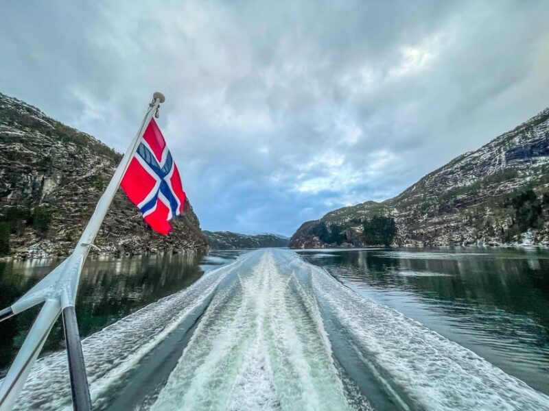 From Bergen: The Original Fjord Cruise to Mostraumen - Key Points