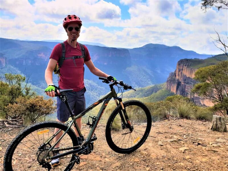 From Blue Mountains: Mountain e-Bike Ride, HANGING ROCK - Exploring the Blue Mountains on Two Wheels