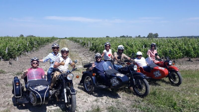 From Bordeaux: Médoc Vineyard and Chateau Tour by Sidecar - A Closer Look at the Médoc Vineyard and Chateau Tour  