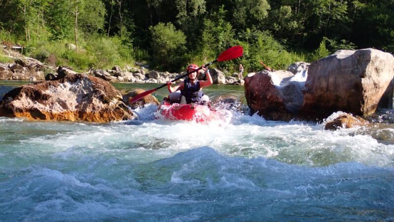 From Bovec: Whitewater kayaking on the Soa River - An Overview of the Experience