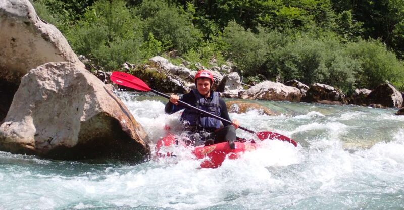 From Bovec: Whitewater kayaking on the Soa River - What to Expect During the Kayaking Tour