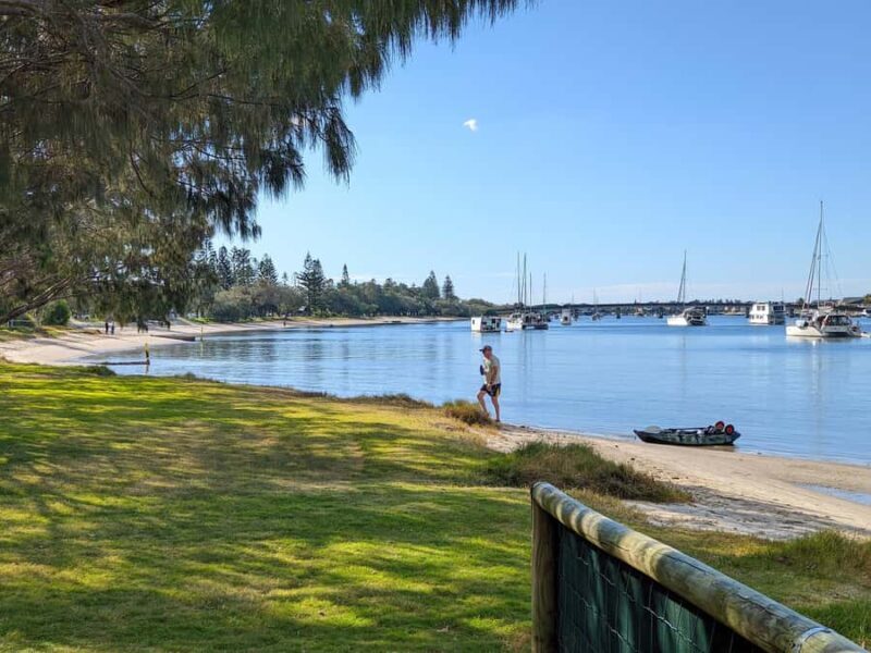 From Brisbane: Tamborine Mountain and Paradise Point Tour - Artisans and Cafes at Gallery Walk