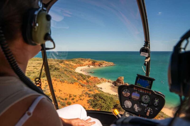 From Broome: Eco Beach Explorer Helicopter Flight with Lunch - The Experience Provider and Group Size