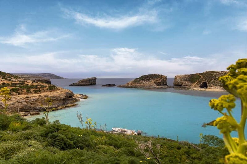 From Bugibba: Comino Blue Lagoon Return Trip (CMO) - Key Points