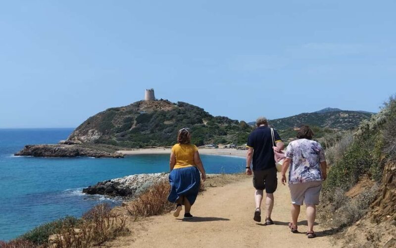 From Cagliari: Chia Beaches Tour with van - The Sum Up